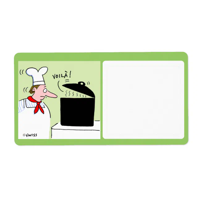 Cute Food Storage Label | Zazzle