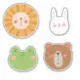 Cute Forest Animals Sticker | Zazzle