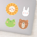 Cute Forest Animals Sticker | Zazzle
