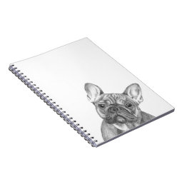 Cute French Bulldog notebook | Zazzle