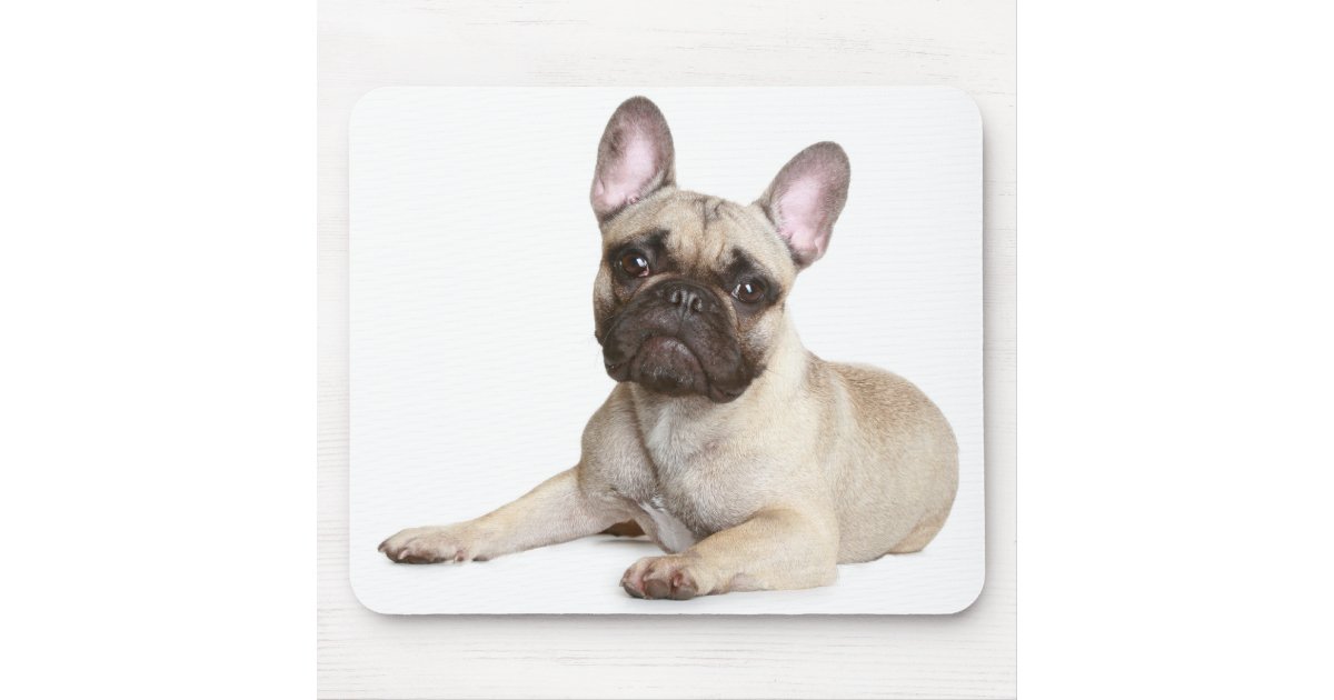 Cute French Bulldog Puppy Dog Mousepad | Zazzle