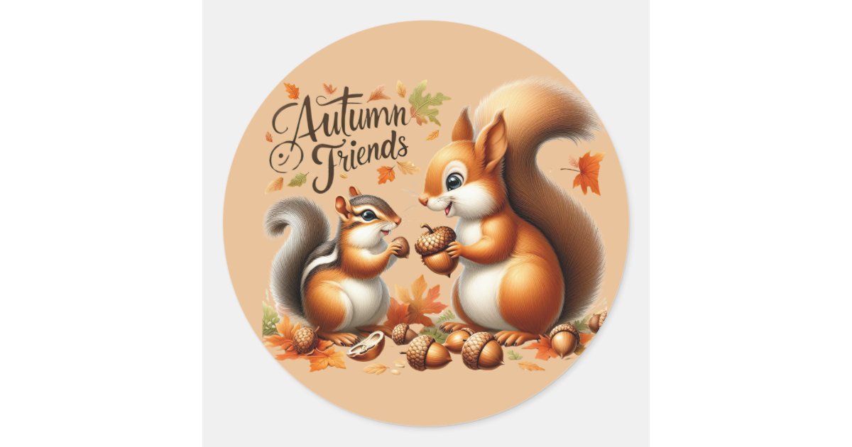 Cute Friendship Stickers | Zazzle