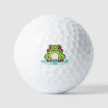 Cute Frog Golf Balls | Zazzle