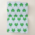 Cute frog in love file folder | Zazzle