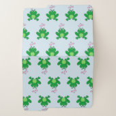 Cute frog in love file folder | Zazzle