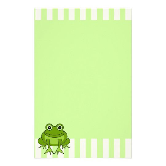 Cute Frog Stationery | Zazzle.com