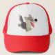 Cute Frolicsome Cartoon Wolf Hat | Zazzle