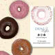 Cute Fun Sprinkle Iced Donut Sweet Treats QR Business Card | Zazzle
