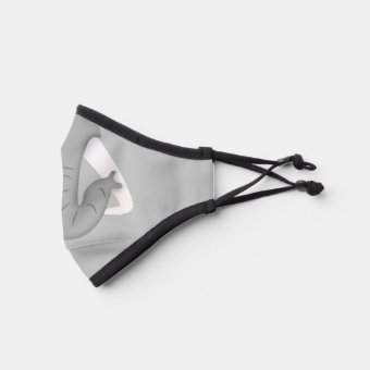 Cute Funny Elephant Face Cartoon Style Kids Premium Face Mask | Zazzle