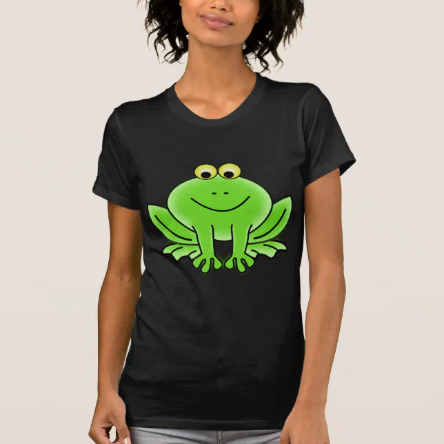 Cute Funny Frog T-Shirt | Zazzle