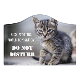 Conference Call Do Not Disturb Sign