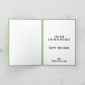 Cute Funny Maize Corn Pun Daughter Happy Birthday Thank You Card | Zazzle