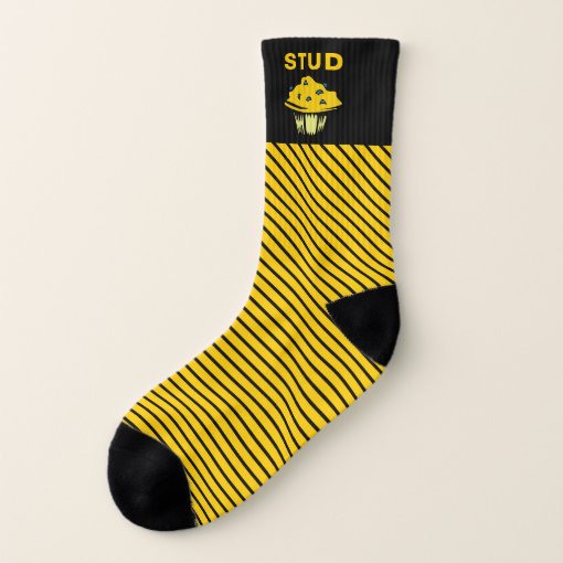 Cute Funny Stud Muffin Socks | Zazzle