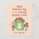 Cute Funny Toad-ally Awesome Classroom Valentine Holiday Postcard | Zazzle
