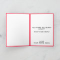Cute Funny Volcano Lava Grandmother Happy Birthday Thank You Card | Zazzle