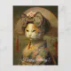 Cute geisha cat. Personalize. Postcard | Zazzle