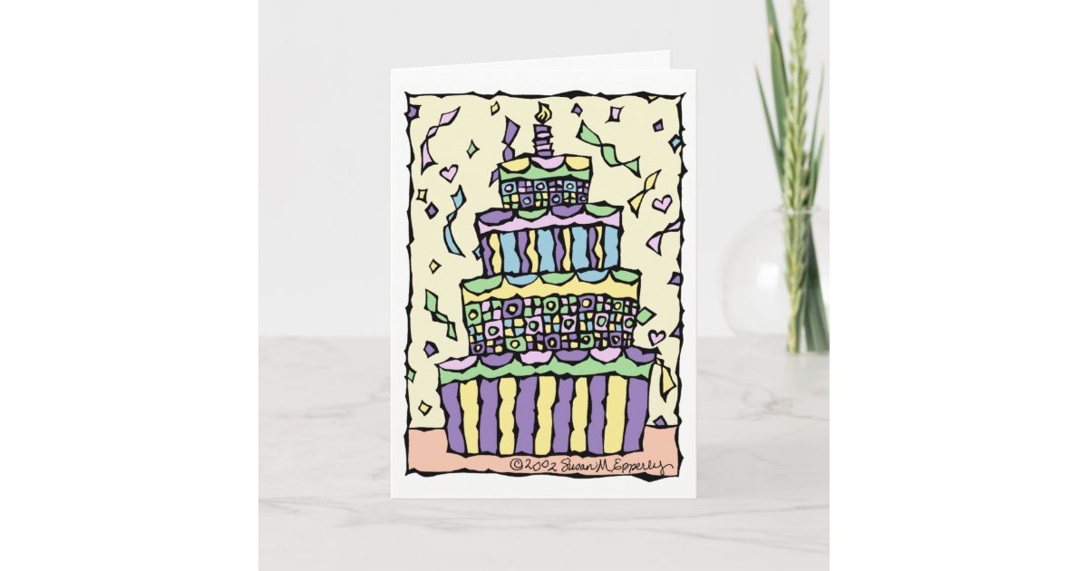 Cute Gender Neutral Unisex Happy Birthday for Kids Card | Zazzle.com