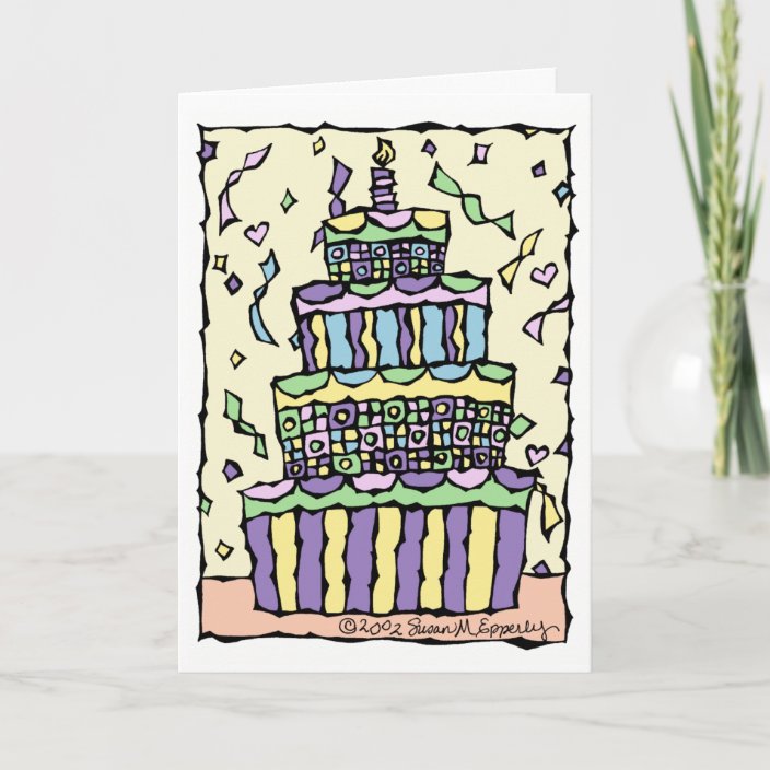 Cute Gender Neutral Unisex Happy Birthday for Kids Card | Zazzle.com