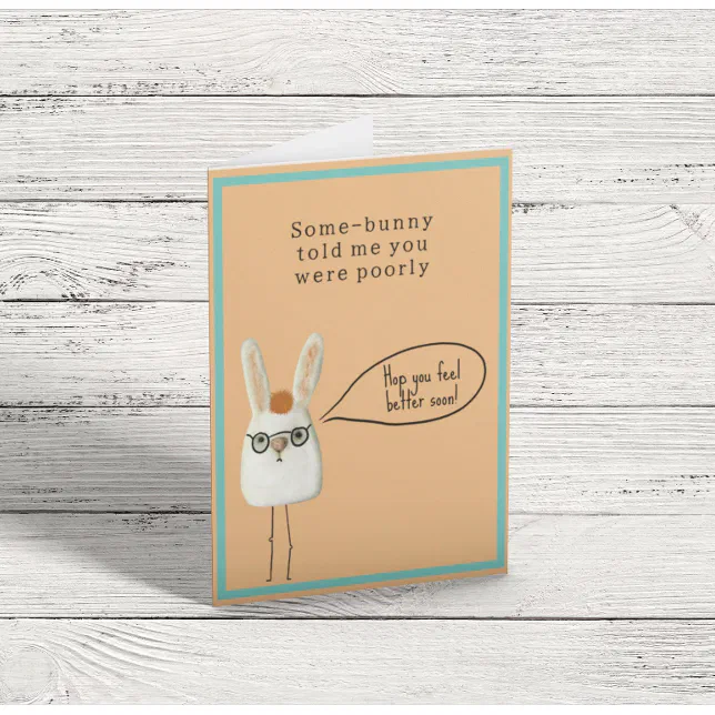 Cute Get Well Soon Card | Zazzle