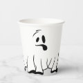 Cute Ghost Halloween Party Paper Cups | Zazzle