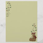 Gingerbread Letterhead Paper | Zazzle.com