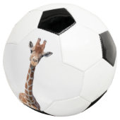 Cute giraffe face soccer ball | Zazzle
