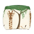 Cute Giraffe Kids Animal Pouf | Zazzle