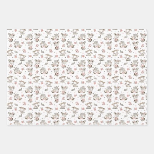 Cute Girls Reading Books Gift Ideas Wrapping Paper Sheets | Zazzle