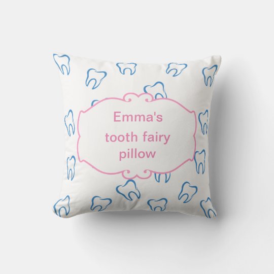 Cute Girls Tooth Fairy Pillow | Zazzle.com