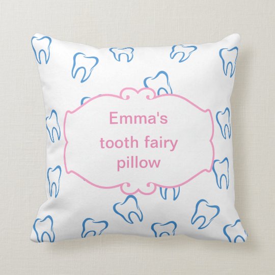 Cute Girls Tooth Fairy Pillow | Zazzle.com