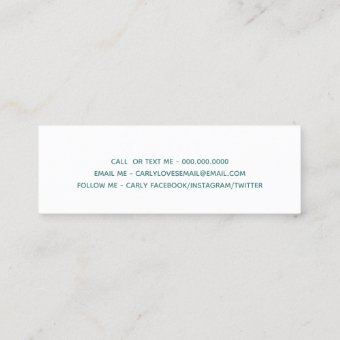 Cute Girly Rainbow Graduation Name Calling Card | Zazzle