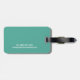 Cute Girly Spring Floral Personalized Initials Luggage Tag | Zazzle
