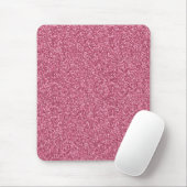 Cute girly trendy fashionable bubble gum pink mouse pad | Zazzle