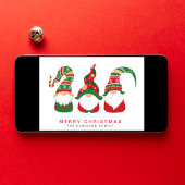Cute Gnomes Merry Christmas Holiday Card | Zazzle