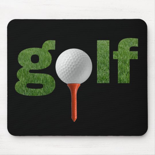 Cute Golf Sports Design Mouse Pad | Zazzle.com