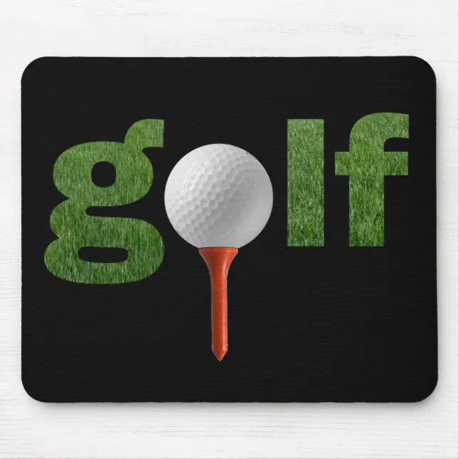 Cute Golf Sports Design Mouse Pad | Zazzle