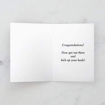 Cute Graduate Graduation Horse - Ranch Farm Card | Zazzle