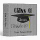 Cute Graduation Cap And Tassel I Made It 3 Ring Binder | Zazzle