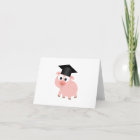 Graduation Pig Card | Zazzle.com