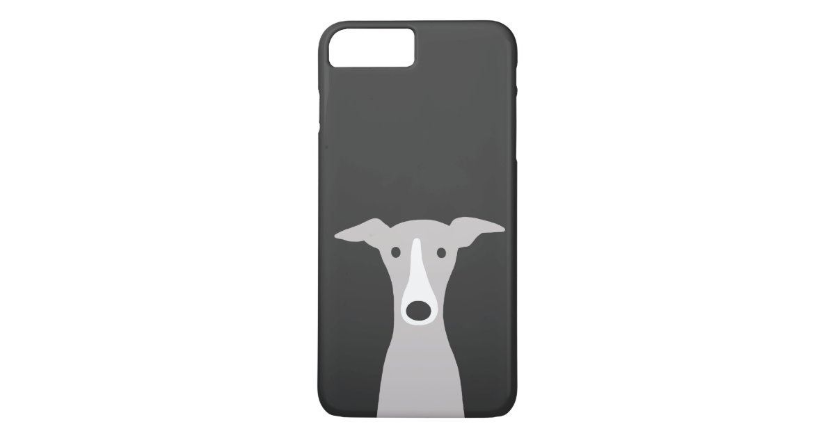 Cute Greyhound Italian Greyhound or Whippet Dog Case-Mate iPhone Case ...