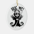 Cute Grim Reaper Hug Me Ceramic Ornament | Zazzle