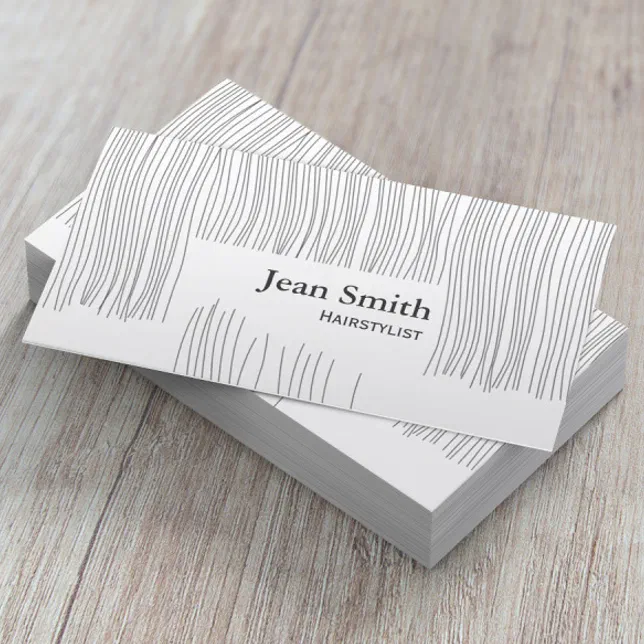 Cute Haircut Hairdresser/Hairstylist Business Card | Zazzle