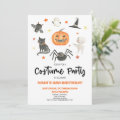 Cute Halloween Costume Party Invitation | Zazzle