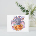 Cute Halloween Postcard | Zazzle