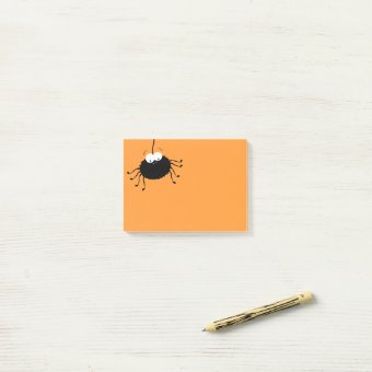 Cute Halloween Spider Post-it® Notes | Zazzle