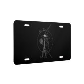 Cute Halloween Witch License Plate | Zazzle