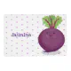 Cute happy beet root kitchen cartoon illustration placemat | Zazzle