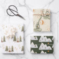 Cute Happy Camper Outdoor Adventure Wrapping Paper Sheets | Zazzle