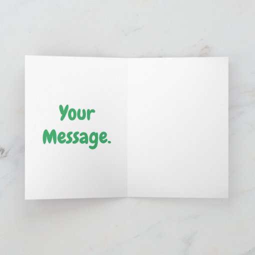 Cute happy green frog cartoon birthday card | Zazzle