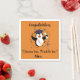 Cute Happy Penguin Graduation Party Napkins | Zazzle